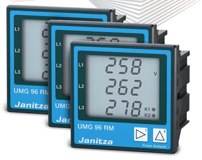 Energy Consumption with Janitza’s UMG 96-Pa Series | Messung