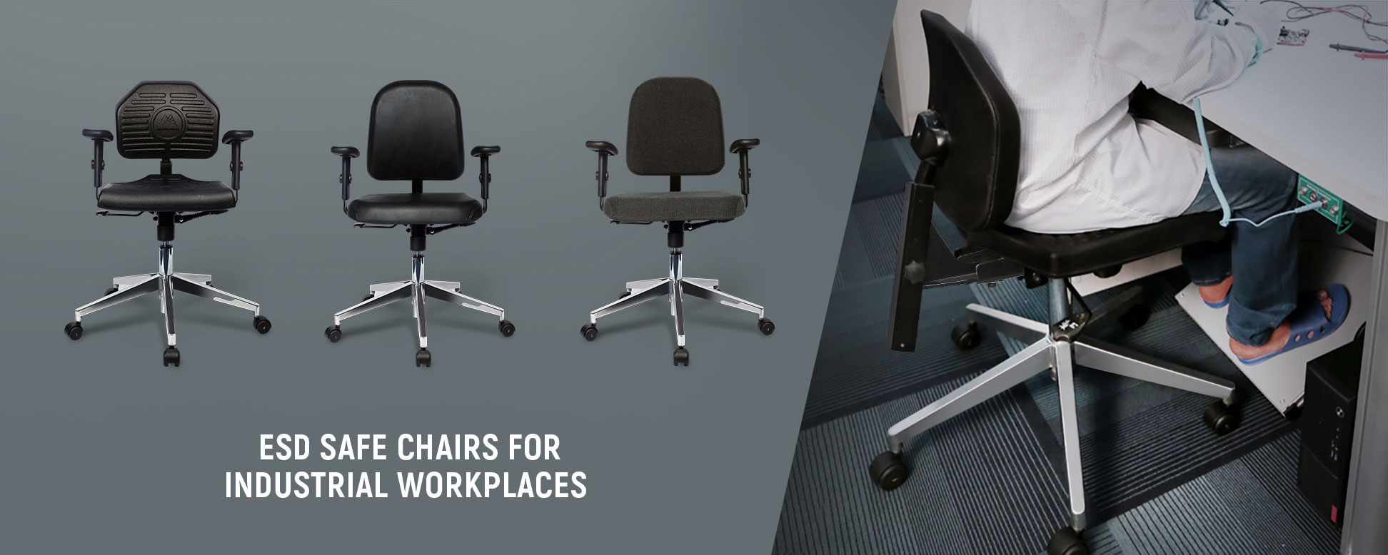 Workplace Ergonomics | ESD Safe Chair & Tables | Messung