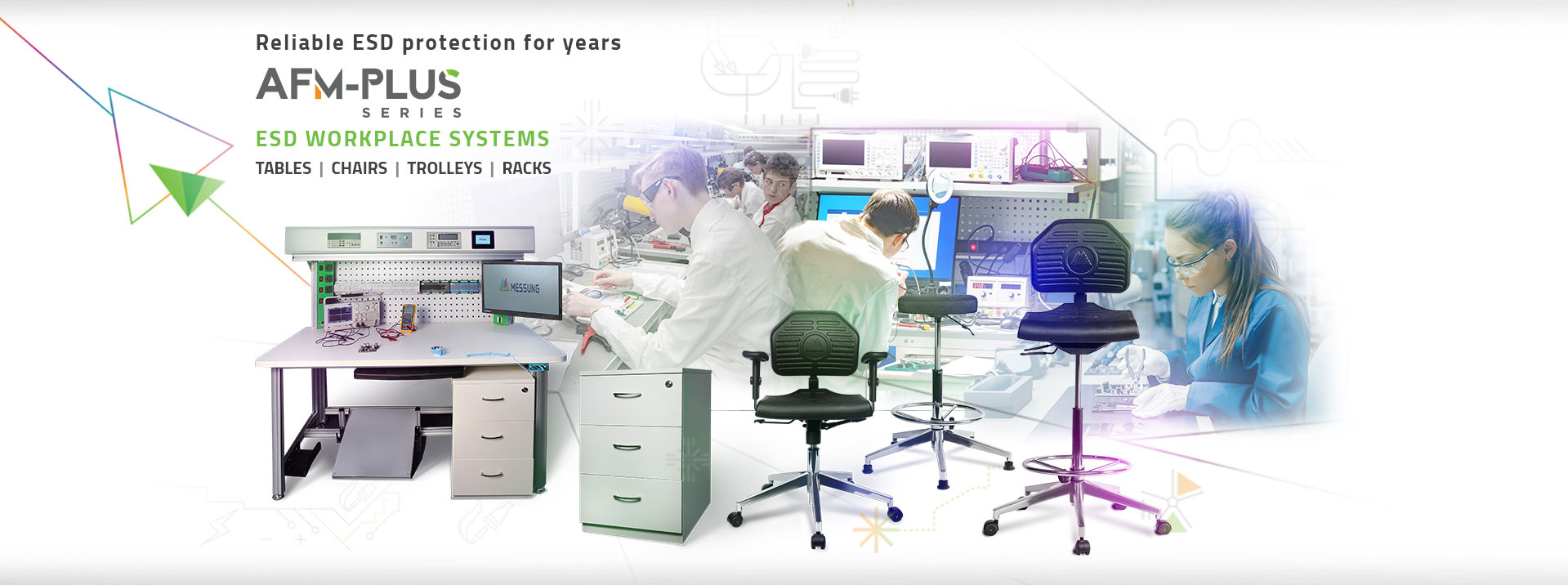 Esd Rack Storage | Esd Table, Esd Workstation & Esd Chair